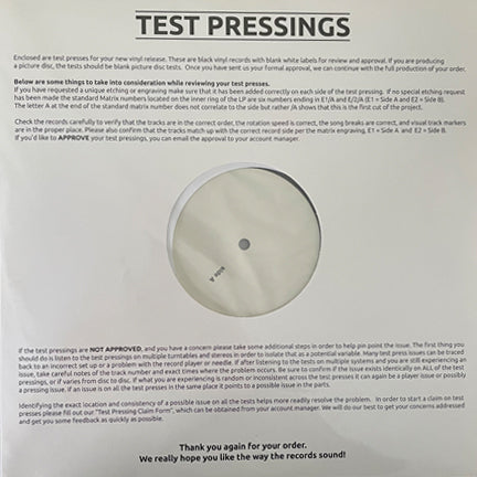 RUST "True Decline" 12" EP Test Pressing – New Age Records